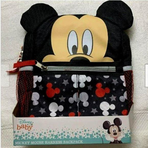Disney | Accessories | Disney Mickey Mouse Baby Harness Backpack | Poshmark